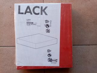 Mensola IKEA LACK 30 X 26 cm rossa (2 pz)
