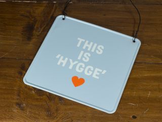 Piastra decorativa This is "Hygge"