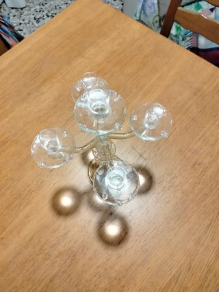 candelabro vetro