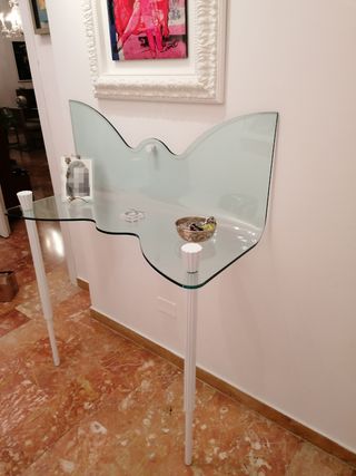 Consolle in cristallo 