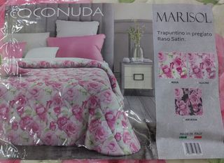 nuovo arrivo trapunta Matrimoniale In raso pregiat