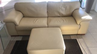 Divano in vera pelle 