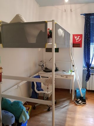 Letto soppalco singolo