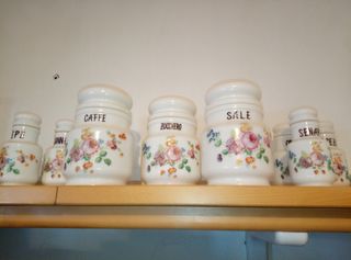 set portaspezie completo, sale caffè e zucchero 