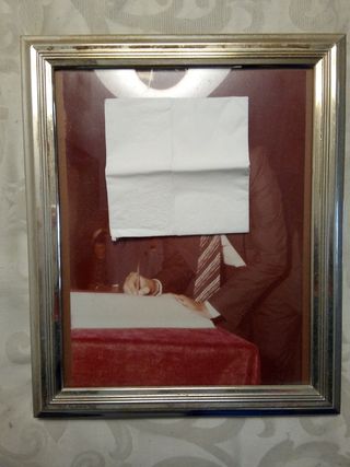 Antica Cornice in Metallo 29cmX24