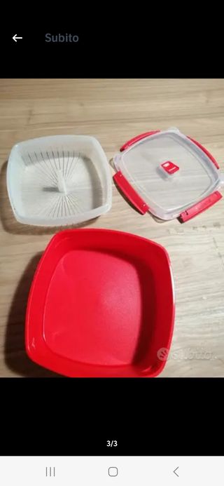 Contenitore per cottura a vapore marca Sistema