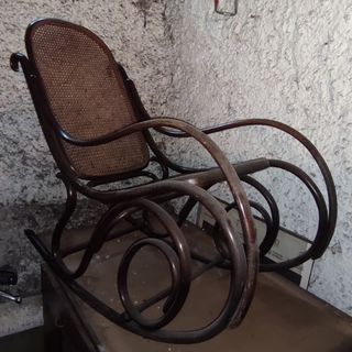 sedia a dondolo primi '900