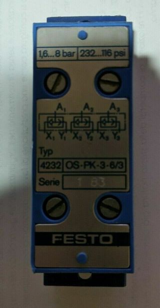 Festo 4232 OS-PK-3-6/3