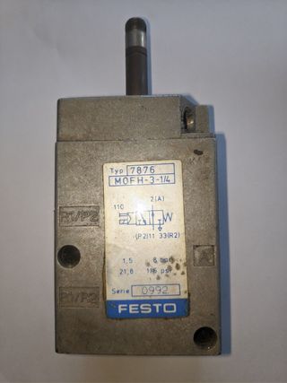 Elettrovalvola 3/2 vie FESTO MOFH-3-1/4 typ 7876