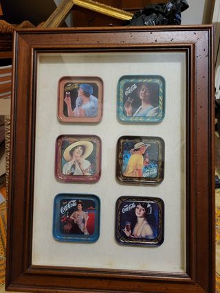 Quadro vintage coca-cola