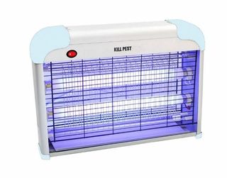 Zanzariera elettrica 16W due lampade fluorescenza 