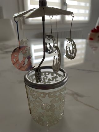 Portacandela girevole