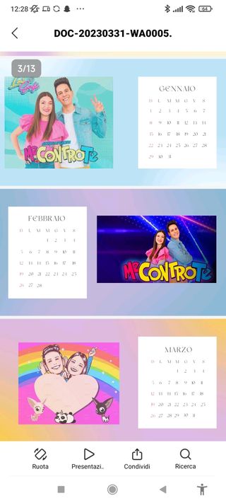 calendario Me contro te