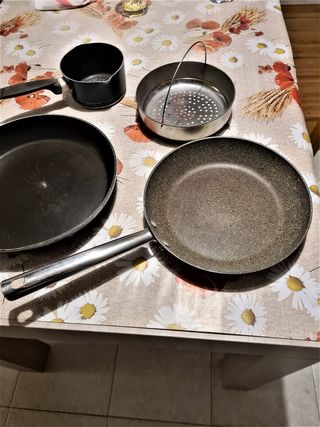 vendita due padelle antiaderenti