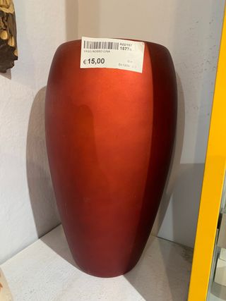 Vaso rosso