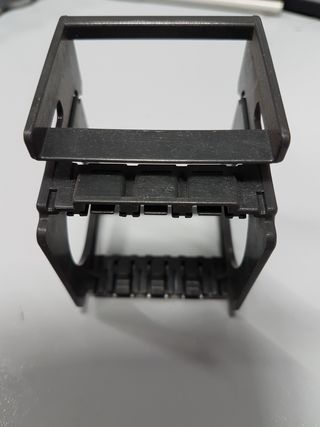 supporto montaggio su guida DIN 2 posti Gw16842