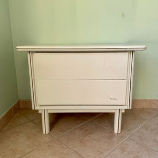COMODINO LEGNO PIERRE CARDIN BIANCO