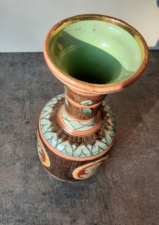 Deruta Maestro artigiano / Vaso firmato