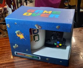 tazza Game over in porcellana