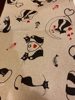 Tovaglia antimacchia gatti innamorati