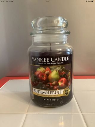 Yankee candle autumn fruit