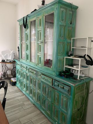 Mobile +vetrina sala vintage 