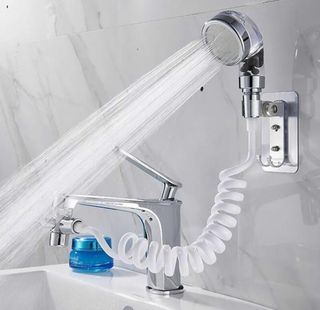 DOCCIA SOFFIONE DOCCETTA PORTATILE PER LAVANDINO 