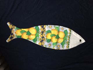 Pesce di stoffa portaoggetti