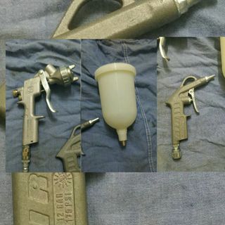 pistola per verniciare e pistola ad aria 