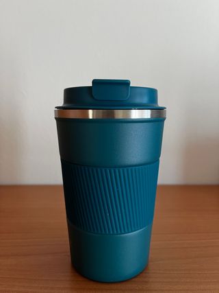 Coffee mug in metallo