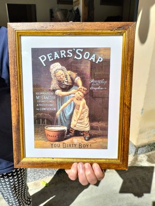 Quadro Vintage Pears Soap 