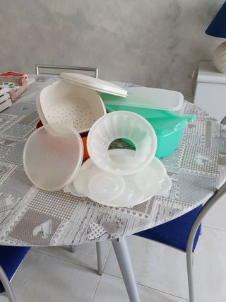 set contenitori tupperwsre 13 pezzi