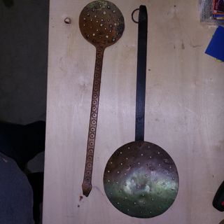 2 oggetti in rame da cucina antichi