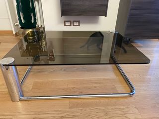 Tavolino vintage vetro