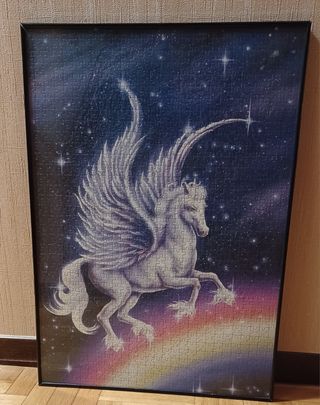 Quadro puzzle Pegaso