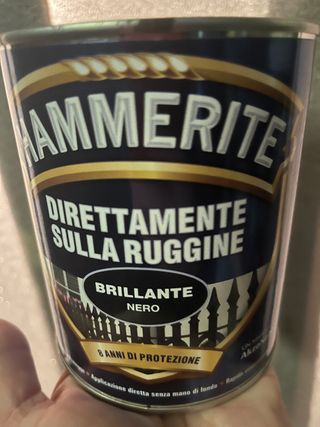 Vernice ruggine nero