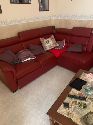 Divano cheslong contenitore