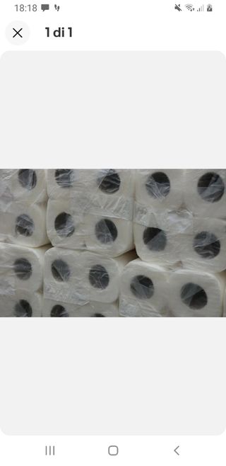 120 rotoli Carta igienica 2 veli