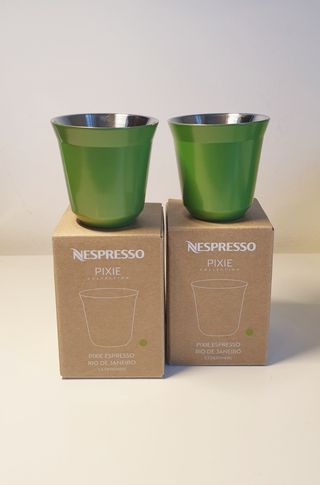 Nespresso due tazzine Pixie collection Rio