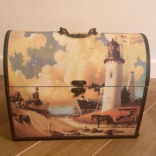 Bauletto porta oggetti uso domestico 