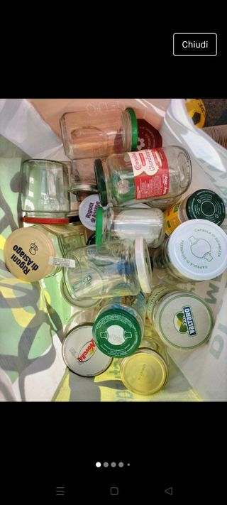 barattoli di vetro
