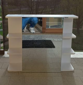 Mobiletto Bagno con Specchio