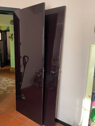 Porte color melanzana di design