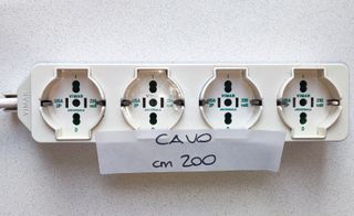 Ciabatta elettrica VIMAR 10/16A 4 posti cm 200 pro