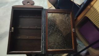 porta chiavi da muro in legno 