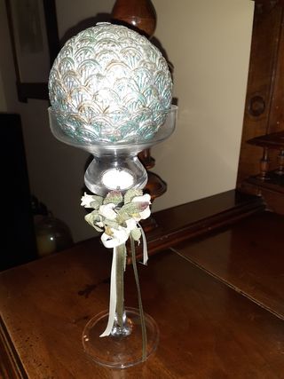 porta candela altezza 24 larghezza 10