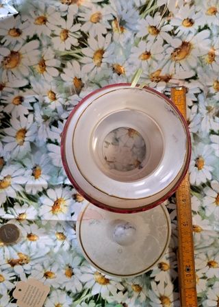 scatola vetro con coperchio