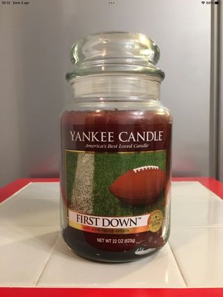 Yankee candle first down