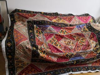 Tappeto indiano decorativo in cotone, ottimo