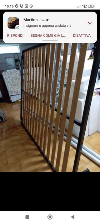 rete a doghe matrimoniale 